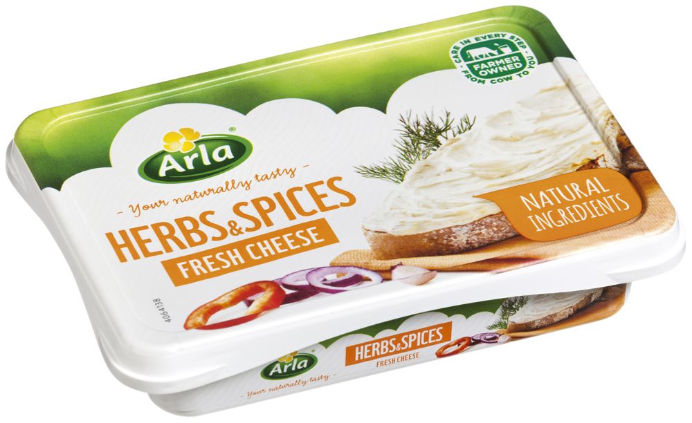 Arla Arla Čerstvý sýr s bylinkami a kořením 150g | Arla